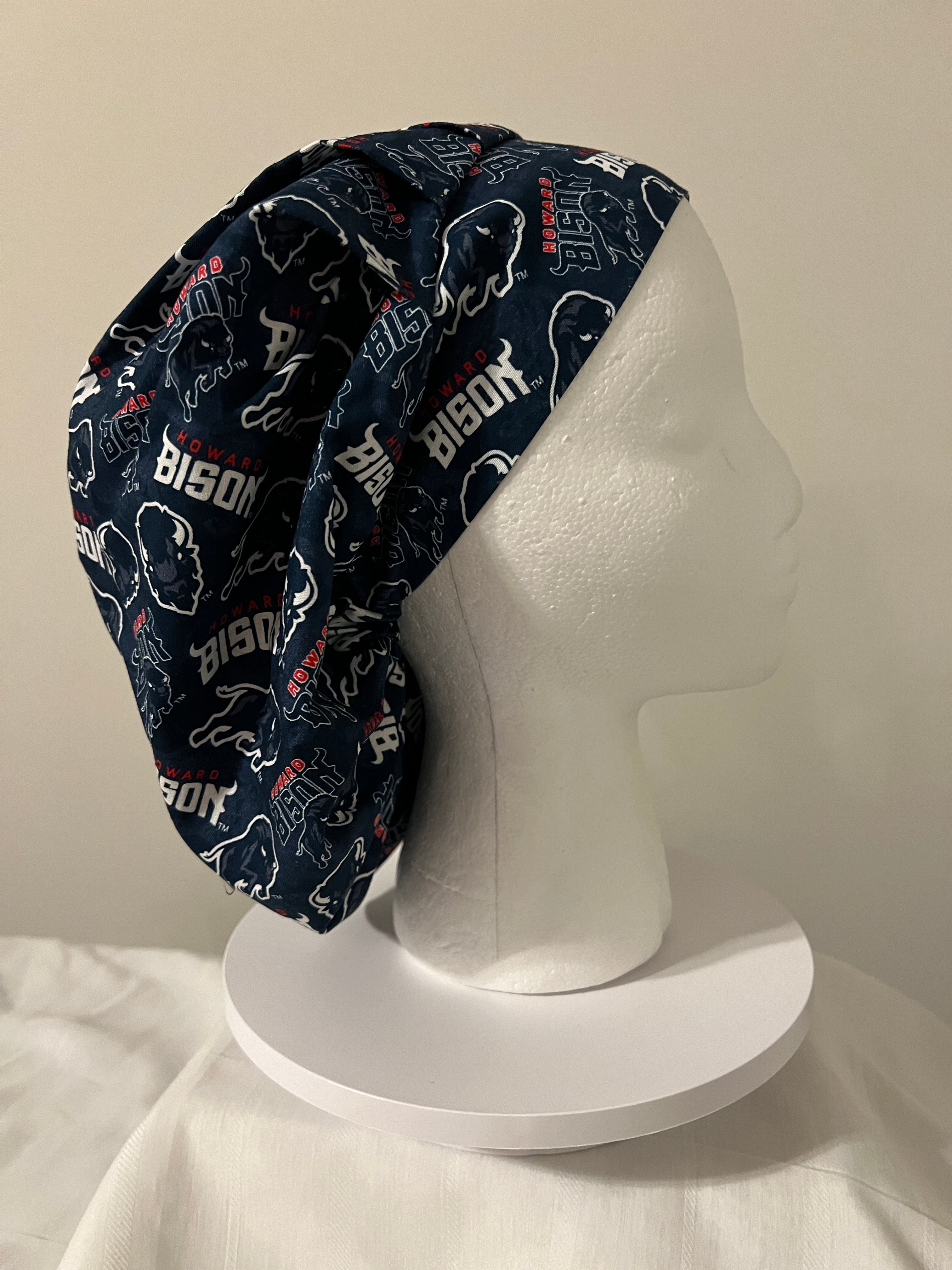 HU Bison Satin Lined Scrub Bonnet – Athena Medical Headwear